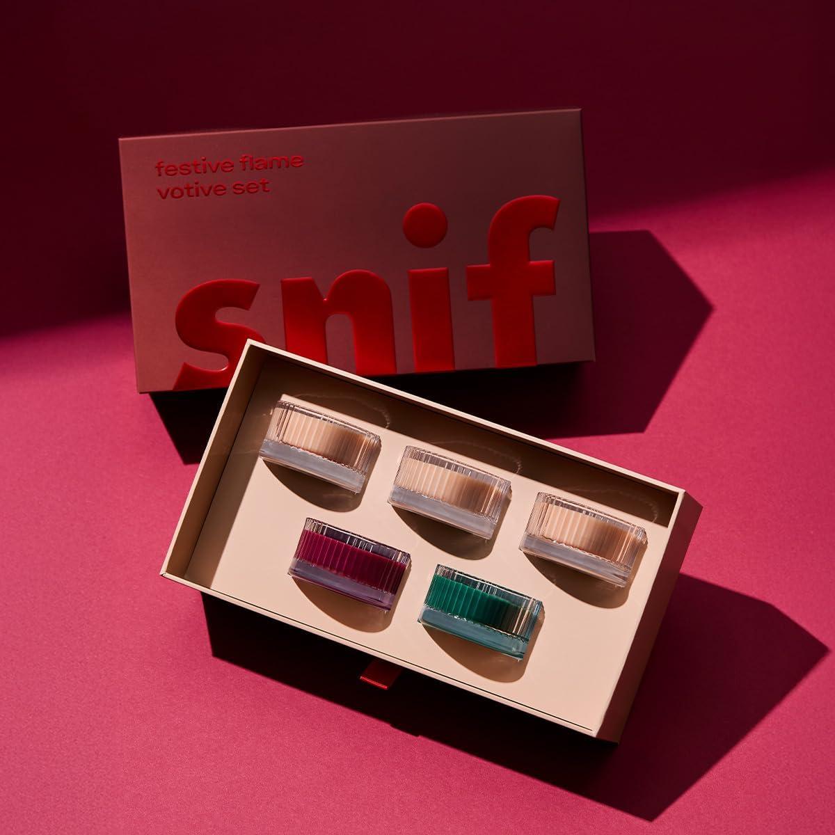 Lost Claus Scented Holiday Candle by Snif, Spicy, Gourmand, Woody Scent ...